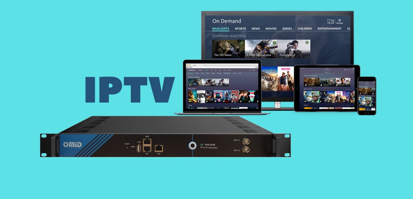 پروژه IPTV: راه اندازی Head-End دریافت کانالهای ورزش برای پلتفرم IPTV